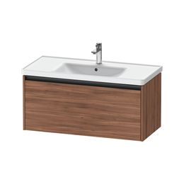 Duravit Waschtischunterschrank Ketho.2 98,4x45,5cm, Nussb Nat, 1 Ausz., wandh&auml;ngend (K25084079790000)