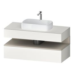 Duravit Waschtischunterschrank Qatego 120x55x60cm, T m/we m, Pl, Nischenb (QA4732083840010)