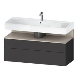 Duravit Waschtischunterschrank Qatego 119x47x59cm, T m/Gr m, 1 Kast, 1 Ausz. (QA4396091490000)