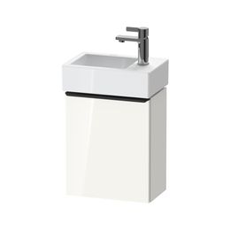 Duravit Waschtischunterschrank D-Neo 36,4x22,2x44cm, 1 T&uuml;r, An L, sw/w hgl (DE4218LBD220000)