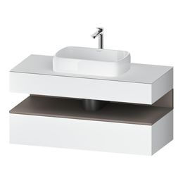 Duravit Waschtischunterschrank Qatego 120x55x60cm, ba m/we m, Pl, 1 Schubkast. (QA4732043180000)