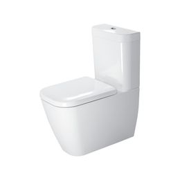 Duravit Stand-WC-Kombi, Tiefsp&uuml;ler Happy D.2 36,5x63cm, 4,5 l, Abg. waag./skr., wei&szlig; (2134090000)