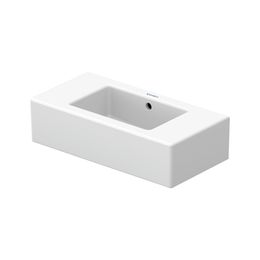 Duravit M&ouml;bel-Handwaschbecken Vero 50x25cm, m &Uuml;L, HLB, 2 HL vorgest., wei&szlig; (0703500000)