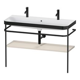 Duravit M&ouml;belwaschtisch-Kombi Happy D.2 Plus 117,5x49cm, m 1 HL, Konsole, Tau matt (HP4759O83830000)