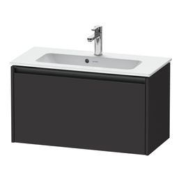 Duravit Waschtischunterschrank Ketho.2 Compact 81x39cm, graph matt, 1 Ausz., wandh&auml;ngend (K25056080800000)