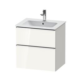 Duravit Waschtischunterschrank D-Neo 61x46,2cm, c/w hgl, 1 Schubk., 1 Ausz. (DE4361010220000)