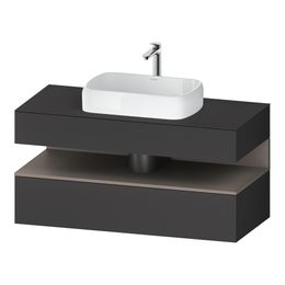 Duravit Waschtischunterschrank Qatego 120x55x60cm, ba m/Gr m, Pl, 1 Schubkast. (QA4732043490000)
