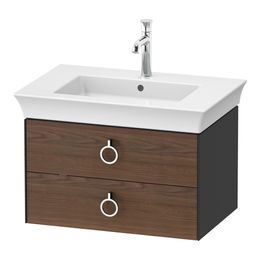 Duravit Waschtischunterschrank o. ES White Tulip 41x68,4x45,8cm, 2 SBK, US N mas/gra hgl (WT4351077H10010)