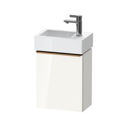 Duravit Waschtischunterschrank D-Neo 36,4x22,2x44cm, 1 T&uuml;r, An L, b geb/w hgl (DE4218L04220000)