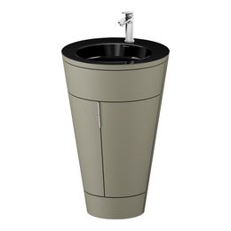 Duravit Waschtischunterschrank c-bonded Set Starck 1 56x86,4x60,5cm, st, G c, st-g s-matt (S19515O10920010)