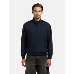 Khujo Herren Bomberjacke "Agano", blau, Gr. M, Obermaterial: 65% Polyester, 35% Baumwolle. Innenfutter: 100% Polyester, Jacken, Coole Herren