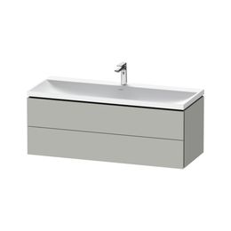 Duravit M&ouml;bel-Set L-Cube 120x48x48cm, m HL, betongr ma, 2 Schub. (LC6953O07070000)
