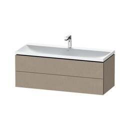 Duravit M&ouml;bel-Set L-Cube 120x48x48cm, m Hahnl., lei, 2 Schub. (LC6953O75750000)