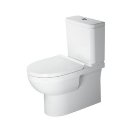 Duravit Stand-WC-Kombi, Tiefsp&uuml;ler No. 1 36,5x65cm, 6 l, Abg. waag., riml., wei&szlig; (2182090000)