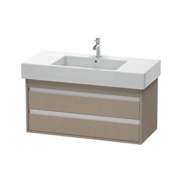 Duravit Waschtischunterschrank Ketho 100x45,5cm, lei, 2 Schubk., wandh&auml;ngend (KT664107575)