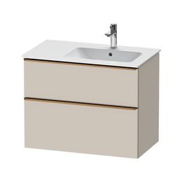 Duravit Waschtischunterschrank D-Neo 81x46,2cm, 1 Kast, B R, b geb/Taupe ma (DE4367004910000)