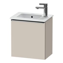 Duravit Waschtischunterschrank D-Neo 41x27,4x44cm, 1 T, An L, ES geb/Taupe ma (DE4259L70910000)