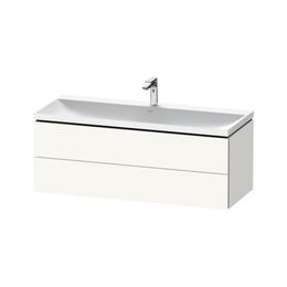 Duravit M&ouml;bel-Set L-Cube 120x48x48cm, m HL, we. matt, 2 Schub. (LC6953O84840000)