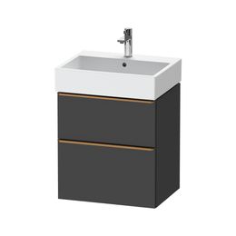 Duravit Waschtischunterschrank D-Neo 58,4x44,2cm, b geb/Gra m, 1 Kast, 1 A (DE4371004490000)