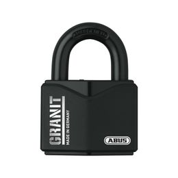 Abus 37/55 Vorhangschloss- 55 mm, Silber - mit geh&auml;rtetem Stahlb&uuml;gel und Nano Protect Beschichtung, 842)