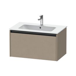 Duravit Waschtischunterschrank Ketho.2 81x48cm, leinen, 1 Auszug, wandh&auml;ngend (K25063075750000)
