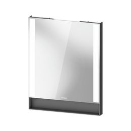 Duravit Lichtspiegel Qatego 60x75x6,5cm, 23 W, Graphit matt (QA7081049490000)