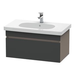 Duravit Waschtischunterschrank DuraStyle 80x45,3cm, gra m/bas ma, 1 Ausz., wandh&auml;ngend (DS638404943)