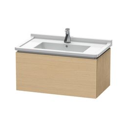 Duravit Waschtischunterschrank L-Cube 82x46,9cm, Ei Nat, 1 Auszug, wandh&auml;ngend (LC616503030)