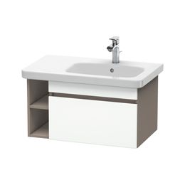 Duravit Waschtischunterschrank DuraStyle 73x44,8cm, B re, we. m/bas ma, 1 Ausz. (DS639301843)