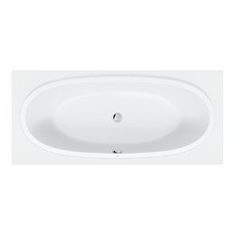 Duravit Badewanne Balcoon 180x80cm, EB-Version, 1 RS, wei&szlig; matt (700679030000000)