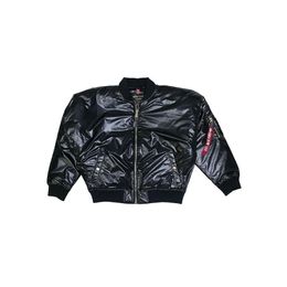 Alpha Industries Between-Season Jacket 'MA-1 OS Metallic' female Black size XL