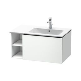 Duravit Waschtischunterschrank L-Cube 82x48,1x40cm, 1 Ausz., Beck. re, we. ma (LC619201818)