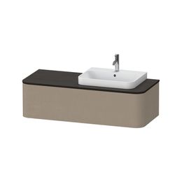 Duravit Waschtischunterschrank Happy D.2 Plus 130x55cm, 1 A, f AWT, Beck. re, lei (HP4942R7575)