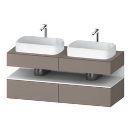 Duravit Waschtischunterschrank Qatego 140x55x60cm, w m/ba m, Pl, B bs, B (QA4767018430010)
