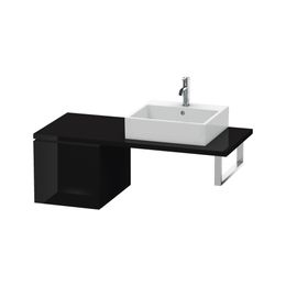 Duravit Unterschrank L-Cube 42x54,7cm, sw hgl, f&uuml;r Konsole, 1 Auszug (LC583104040)