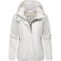 Ragwear Damen Outdoorjacke "Sunniva Light", wei&szlig;, Basic, Gr. XXXL, Obermaterial: 100% Polyester. Innenfutter: 100% Polyester, Jacken, Wasserdichte