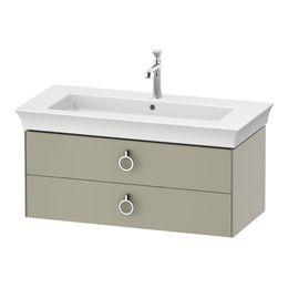 Duravit Waschtischunterschrank o. ES White Tulip 41x98,4x45,8cm, 2 SBK m Gr., Tau s-matt (WT4352060600010)