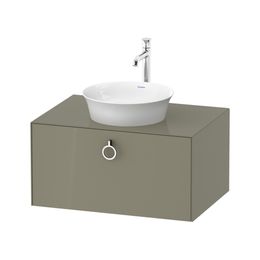 Duravit Waschtischunterschrank o. ES White Tulip 40,8x80x 55, 1 A, m Gr., steingrau hgl (WT49800H2H20010)