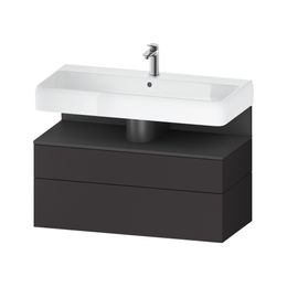 Duravit Waschtischunterschrank Qatego 99x47x59cm, gra m/Gr m, 1 Kast, m B (QA4395049800010)