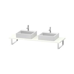Duravit Konsole DuraStyle 80-200x55cm, 2 A., St&auml;r 3cm, we. hgl (DS107C02222)