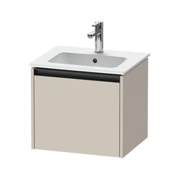 Duravit Waschtischunterschrank Ketho.2 51x42x44cm, 1 Ausz., wandh&auml;ngend, taupe matt (K25061091910000)