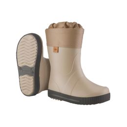 Dunlop M&auml;dchen Gummistiefel "Puddle Jumper", Gr. 27,5, beige, Obermaterial: 100% sonstige Fasern AF., Schuhe