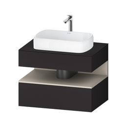 Duravit Waschtischunterschrank Qatego 80x55x60cm, T m/Gr m, Pl, 1 Schubkast. (QA4730083800000)
