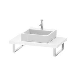 Duravit Konsole L-Cube 80-200x55cm, 1 AS, St&auml;r 4.5cm, we. hgl (LC102C08585)