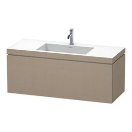 Duravit Waschtischunterschrank c-bonded L-Cube 120x48cm, 1 Hahnl., lei, 1 Ausz., wandh&auml;ngend (LC6919O7575)