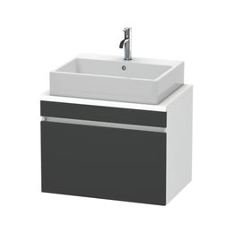 Duravit Waschtischunterschrank Com DuraStyle 70x47,8cm, gra m/we ma, f Kons, 1 Ausz. (DS530104918)