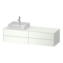 Duravit Waschtischunterschrank White Tulip 160x55cm, Be L, w sm, k Ei/o Beleucht. (WT4867L36360000)