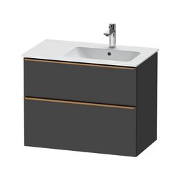 Duravit Waschtischunterschrank D-Neo 81x46,2cm, 1 Kast, B R, b geb/Graphit ma (DE4367004490000)