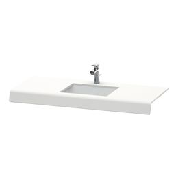 Duravit Waschtisch-Konsole DuraStyle 80-200x55x10cm, 1 Ausschn, we. Hochglanz (DS828C02222)