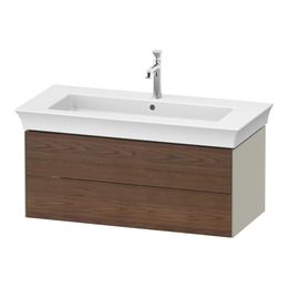 Duravit Waschtischunterschrank o. ES White Tulip 41x98,4x45,8cm, 2 SBK, US N tau s-matt (WT4342077600010)